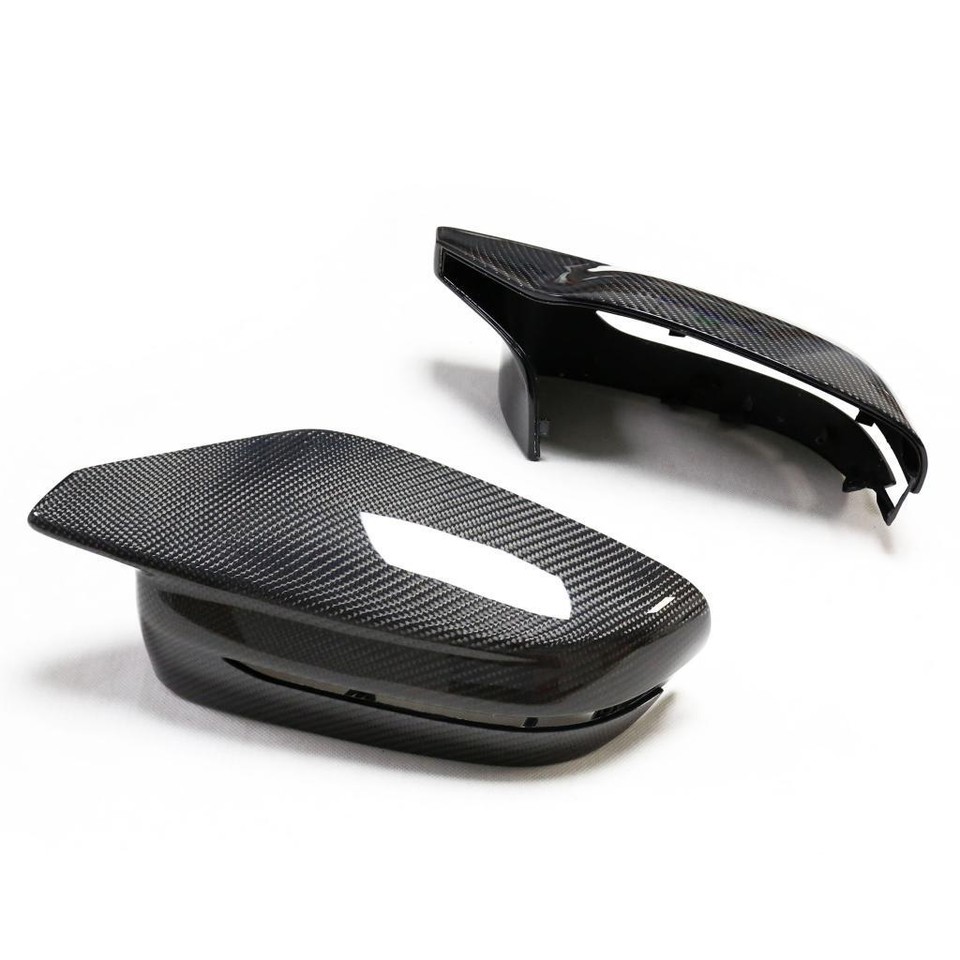 For 2021-24 BMW G80 M3 G82 M4 G87 M2 Dry Carbon Side Mirror Covers Caps ...