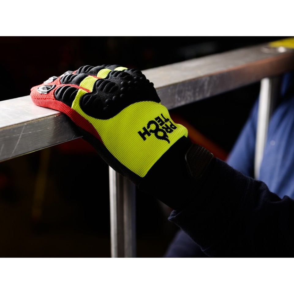 Pro-Tech 8 Abrasion Resistant Utility Gloves - XL | eBay