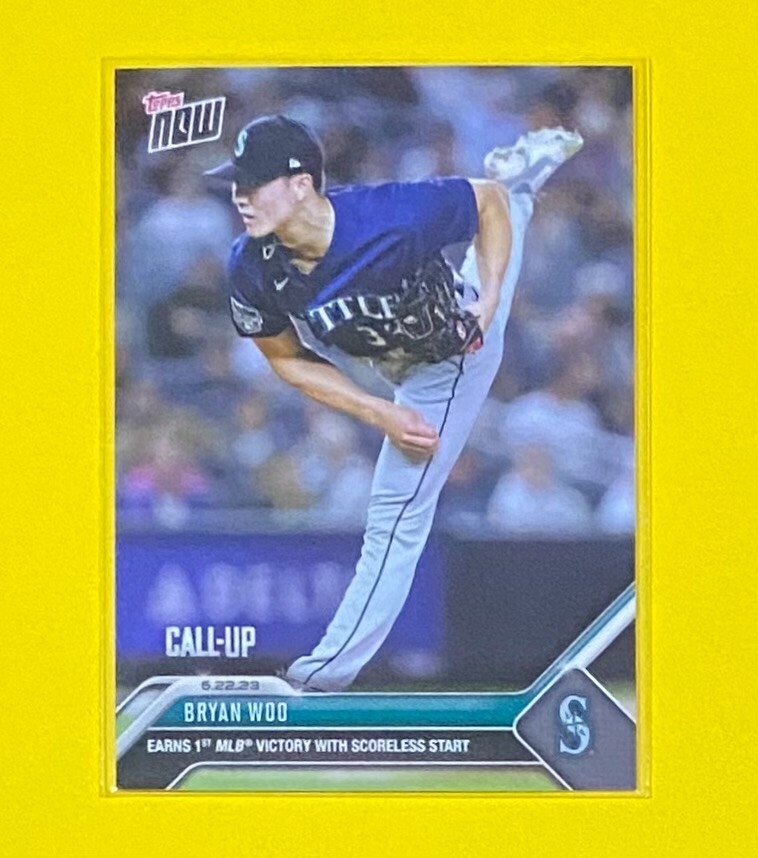 2023 Topps Now - Call-Up #483 Bryan Woo (RC) for sale online | eBay