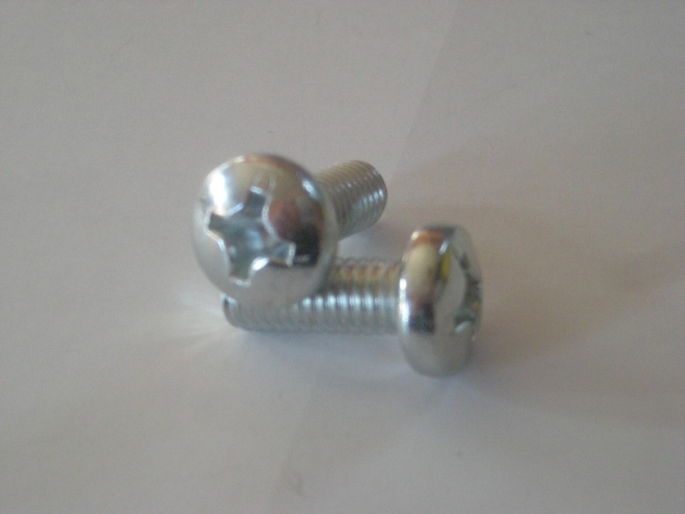 Mercedes Benz & Audi License Plate Screws Philips Pan Head QTY OF 8 ...