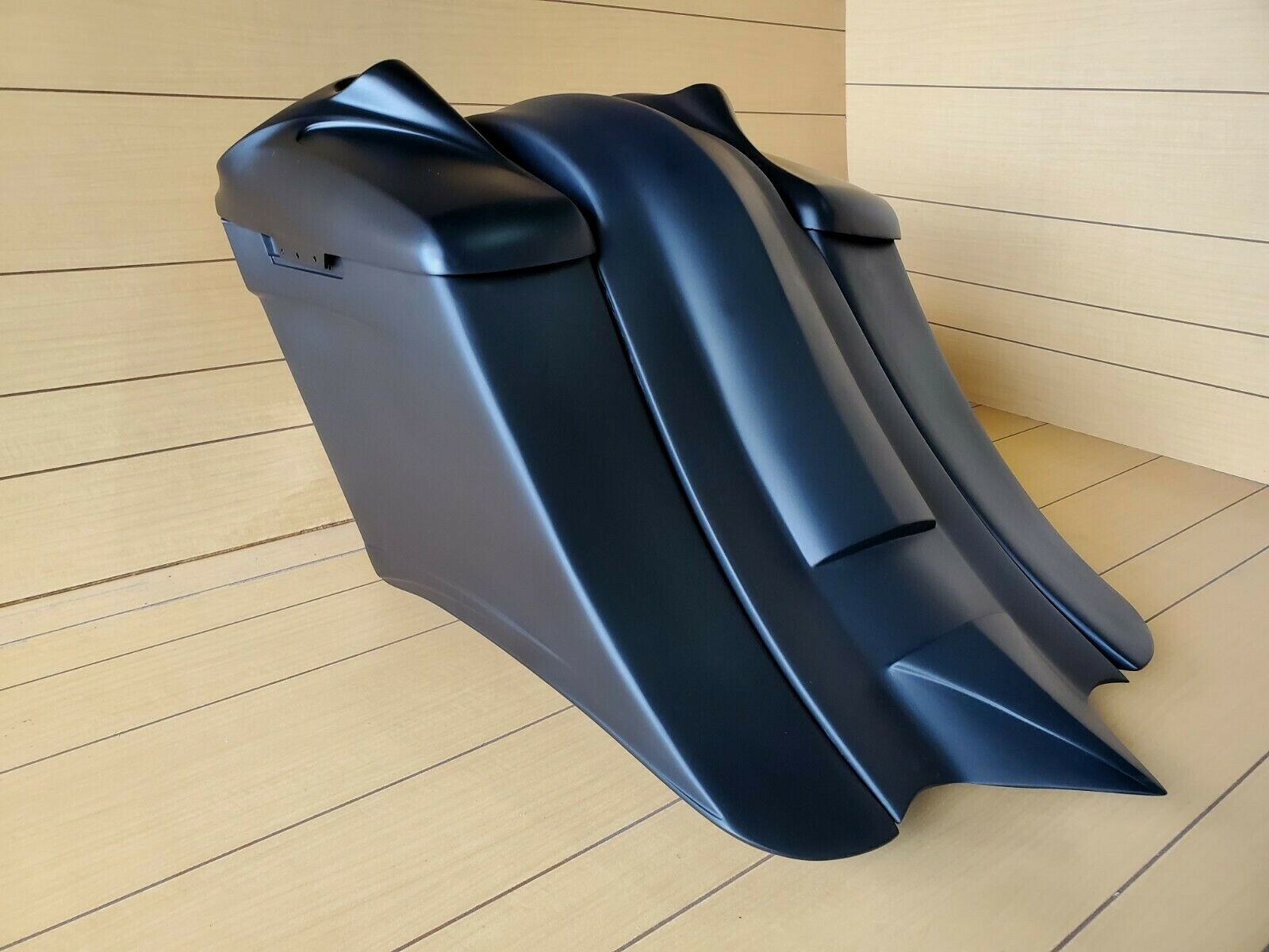 7"Down 14"Back Stretch Bags/Fender,Lids Included For Touring Bikes 97 ...