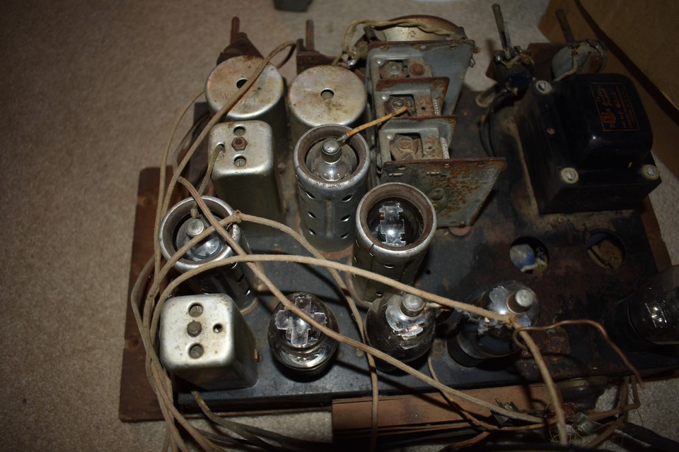 Vacuum Tube Radio Chassis, 1920s 1930s | eBay