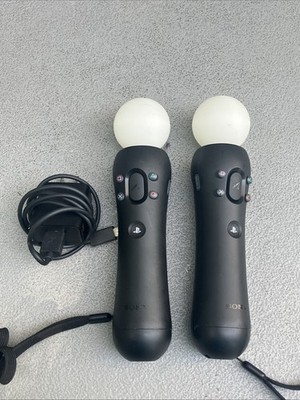 2 Sony PlayStation 4 VR Move Motion Controllers PSVR ps4 CECH-ZCM1U | eBay