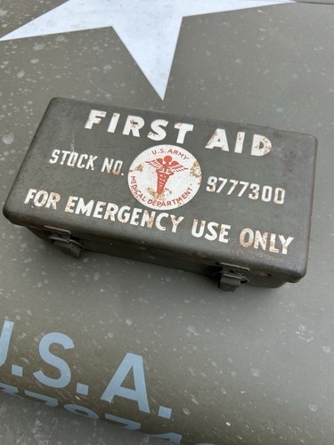 WW2 U.S. Army First Aid Kit Jeep mb GPW original Ford Willys | eBay