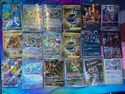 Pokémon Card Lot SW&SH S&V : Gold Rares, Rainbow Rares, Trainers ...