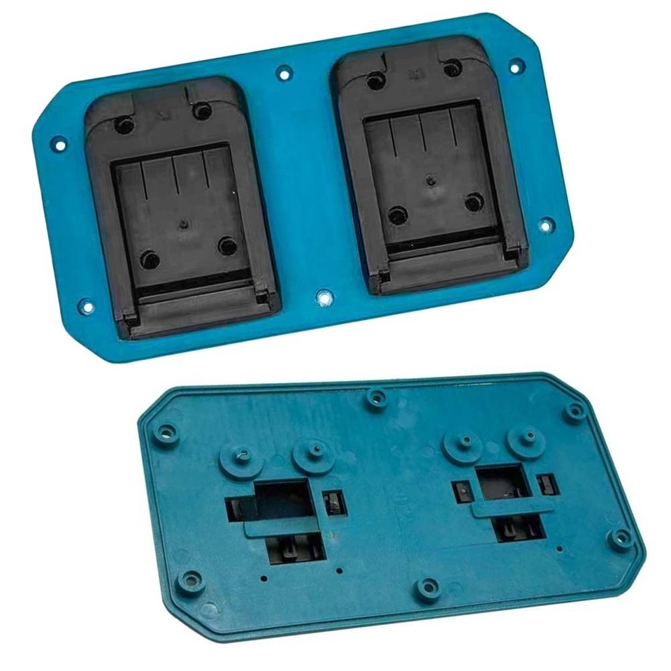 Installation Screws Dual Battery Mount Wall Mount Bracket Holds Two ...