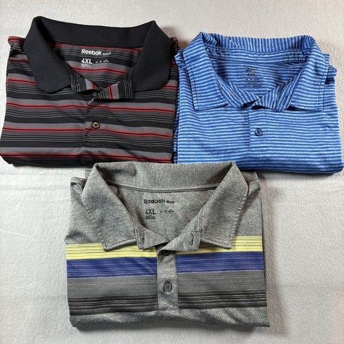 Reebok Golf & Speedwick 4XL Polo Shirts, Men’s Size 4XL, Lot Of 3 | eBay