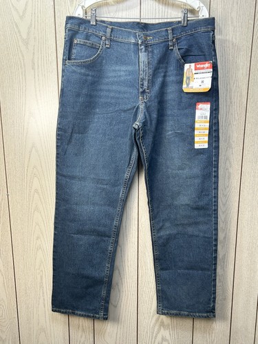 Wrangler Men's 36x30 Five Star Heritage Relaxed Fit Denim Jeans Low ...