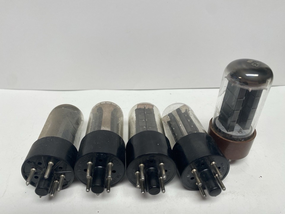 (8) Tested 5Y3GT Raytheon Industrial Vacuum Tube Lot Vintage Radio | eBay