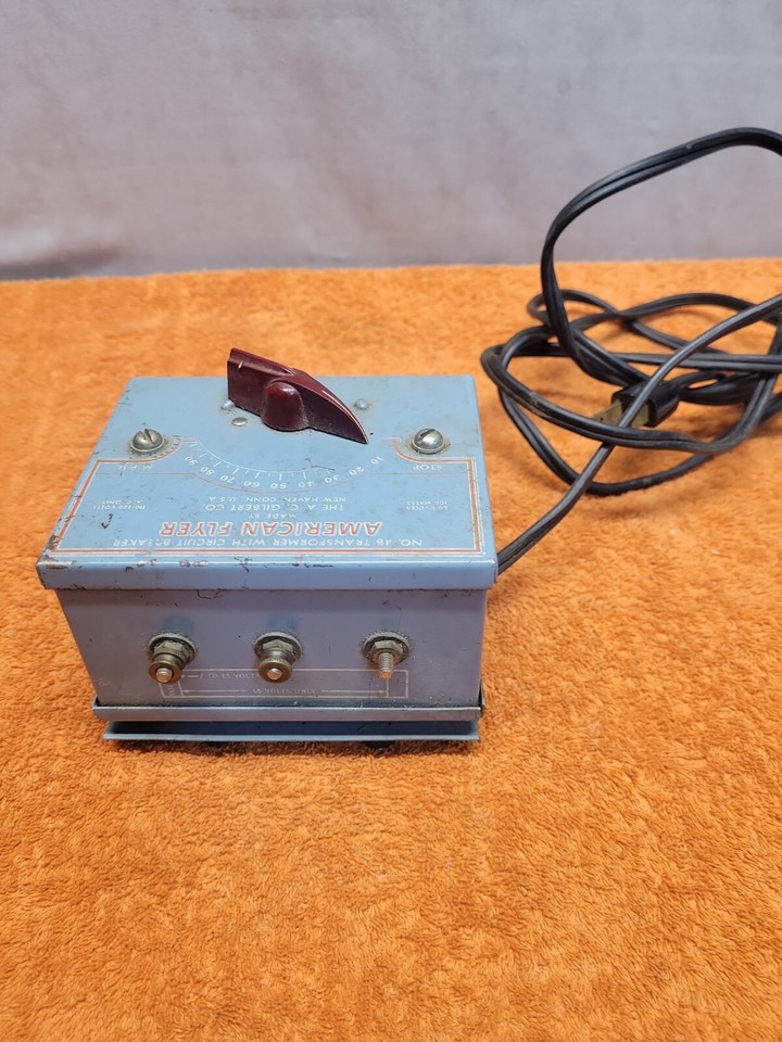 H ︎ American Flyer #48 100 W transformer. New Haven Conn. USA. Clean | eBay