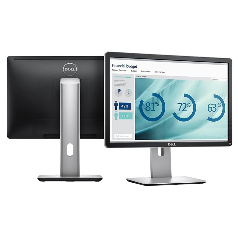 Dell Professional P2016 20" LED Widescreen Monitor DP VGA 1440 x 900 ...