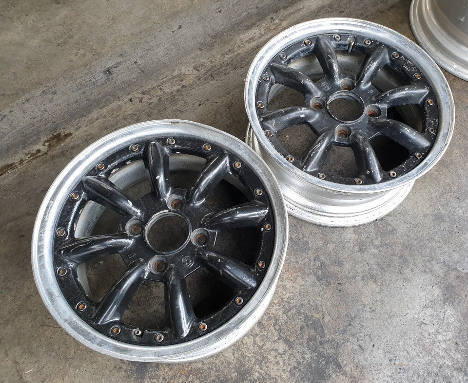 2pc ONLY JDM 15" SSR RS8 rs-8 watanabe rims wheels for ae86 datsun 114 ...