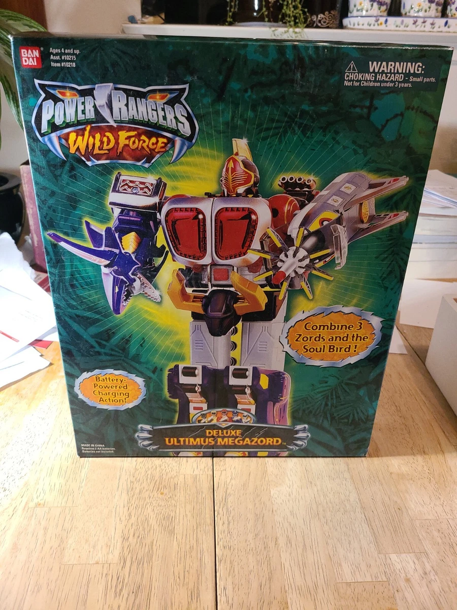 Power Rangers Wild Force Zords Transformation