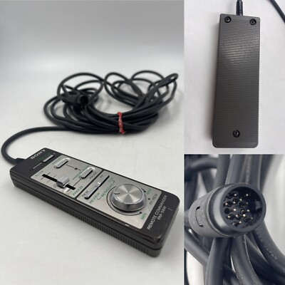 Vintage Original Sony Remote Commander RM-58W Wired Remote VCR Betamax ...