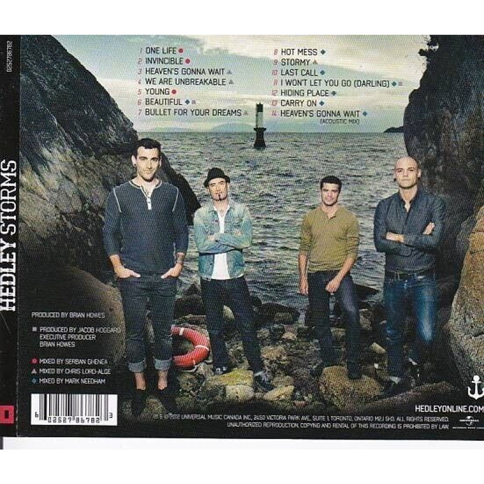 Storms by Hedley (CD, 2012) | eBay