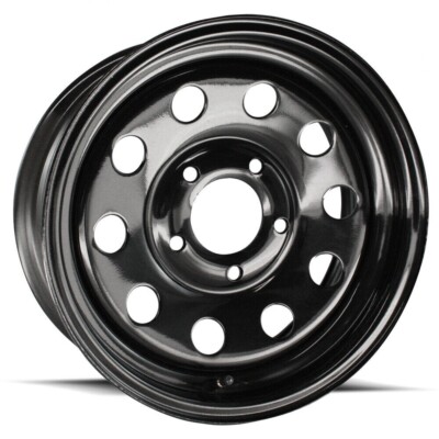 14" INCH Wheel Rim Camper RV Boat Trailer Black Mod 14545BM | 5.5" | 0 ...