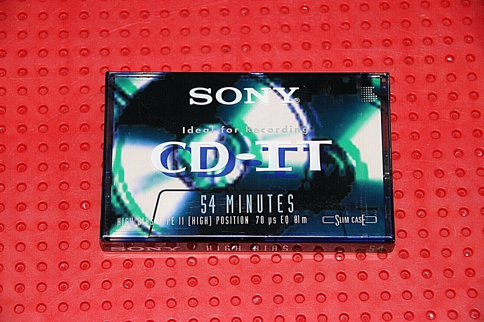 SONY CDit 54 VS. IV TYPE II BLANK CASSETTE TAPE (1) (SEALED) | eBay