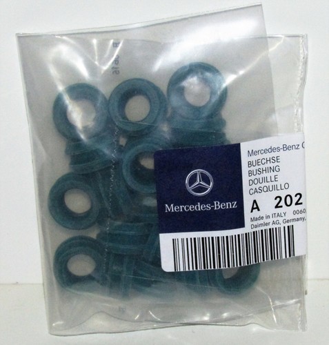 NEW GENUINE MERCEDES BENZ BUSHING PACK OF 20 OEM PART NO. A 2029920010 ...