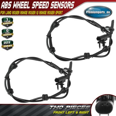 2x ABS Wheel Speed Sensors Front for Land Rover Range Rover Sport MK4 ...