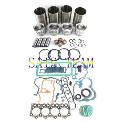 4D32 3.6L ENGINE Rebuild kit CAT E70B Fuso Canter Truck ME018274 For ...