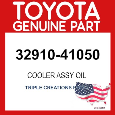 Toyota Genuine 3291041050 Cooler Assy Oil 32910-41050 OEM | eBay