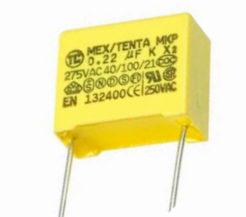0.22uF 275Vac X2 Safety Capacitor 220n 224K 40/100/21 Pitch 15mm-Mains ...