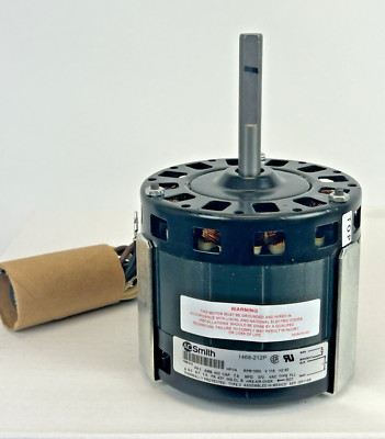 AO SMITH Furnace Blower Motor 1/4 HP 115v Fits 1468-212P 1050RPM SOURCE ...