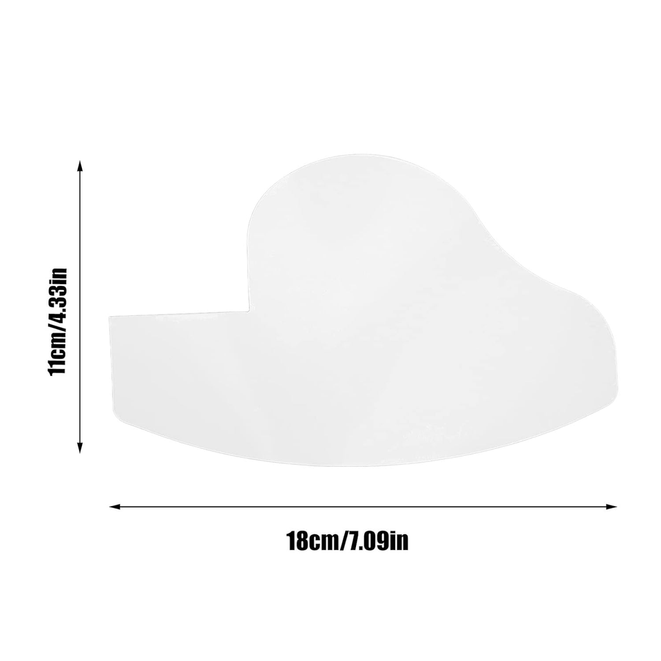 Beard Shaping Tool Hairline Haircut Template Hair Lineup Tool for Men ...