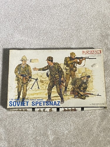 Dragon 1:35 Soviet Spetsnaz No.3002 World’s Elite Series 1990 Brand New ...