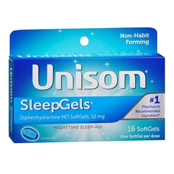 Unisom SleepGels 16 Caps for sale online | eBay