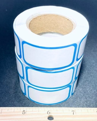 ⭐TOP PICK⭐ LOT OF (3) ROLLS ADHESIVE LABELS CLASSY BORDER 2" PRICE ...