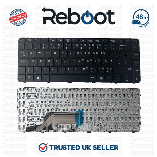 Replacement HP ProBook 430 G3 440 G3 430 G4 440 G4 Black UK Keyboard ...