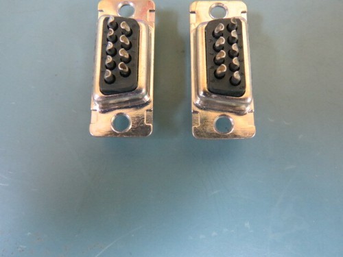 ITT DEM-9S-A197 Qty of 10 per Lot Conn D Subminiature SKT 9 POS Solder ...