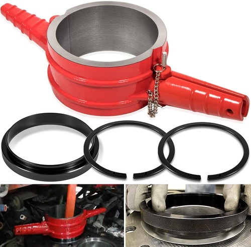 For Cummins ISX QSX 7040 Piston Ring Compressor Tool+Adapter+Anti ...