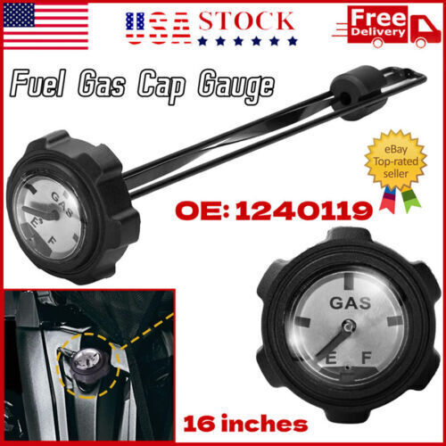 16" Fuel Gas Cap Gauge For 1240119 Polaris Ranger 400 500 700 UTV 2002 ...