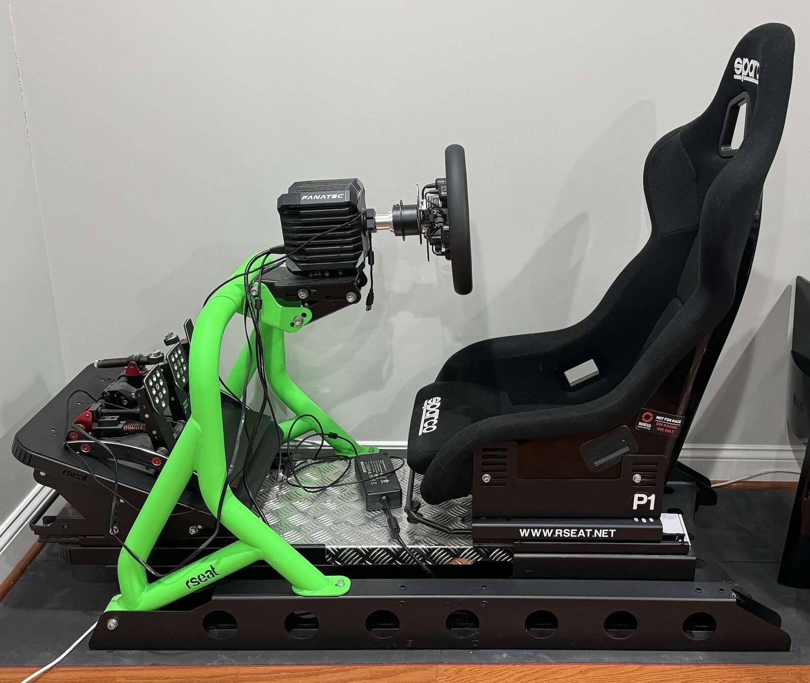 Full Racing Simulator Setup - Fanatec/RSeat | eBay