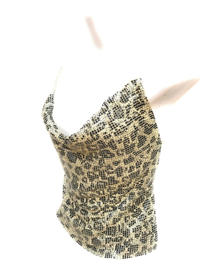 Small Size Metal Mesh Tops for Women Party Prom Night Club (USA Stock ...