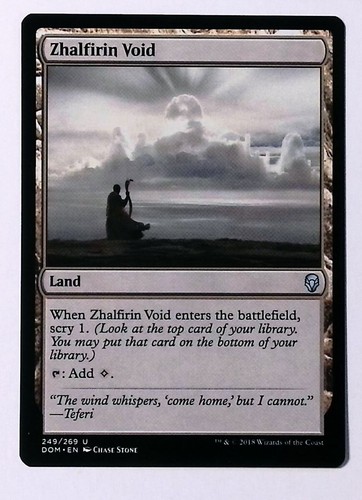 Zhalfirin Void Magic the Gathering Dominaria Land Uncommon | eBay