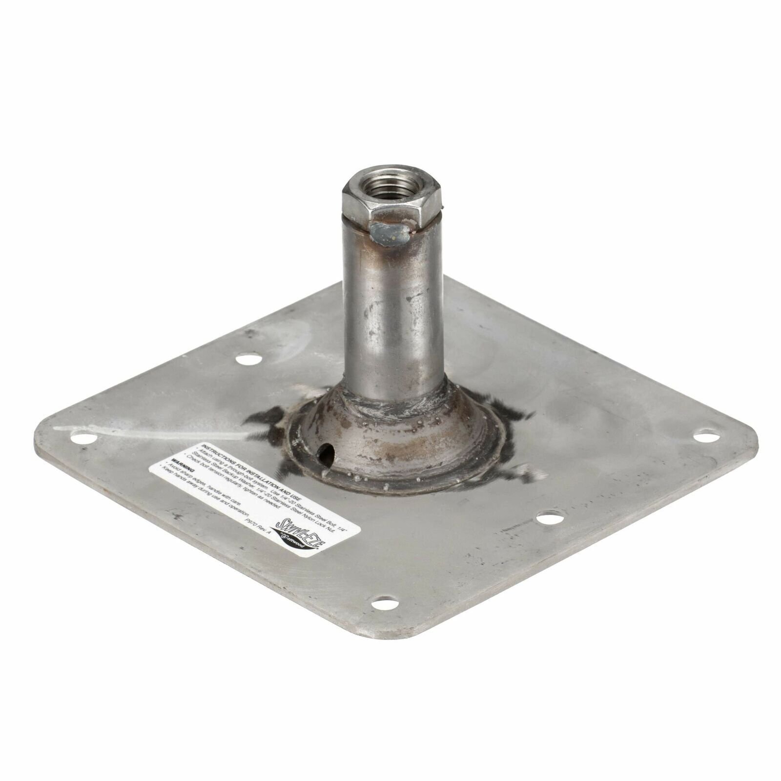 Attwood Lock'N-Pin 3/4" Boat Seat Post Base SP-67739-T Stainless Steel ...