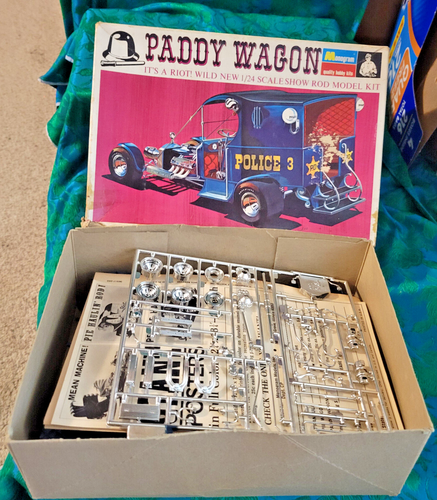 1968 MONOGRAM PADDY WAGON MODEL KIT PC217.200 RARE - NO DECALS ...
