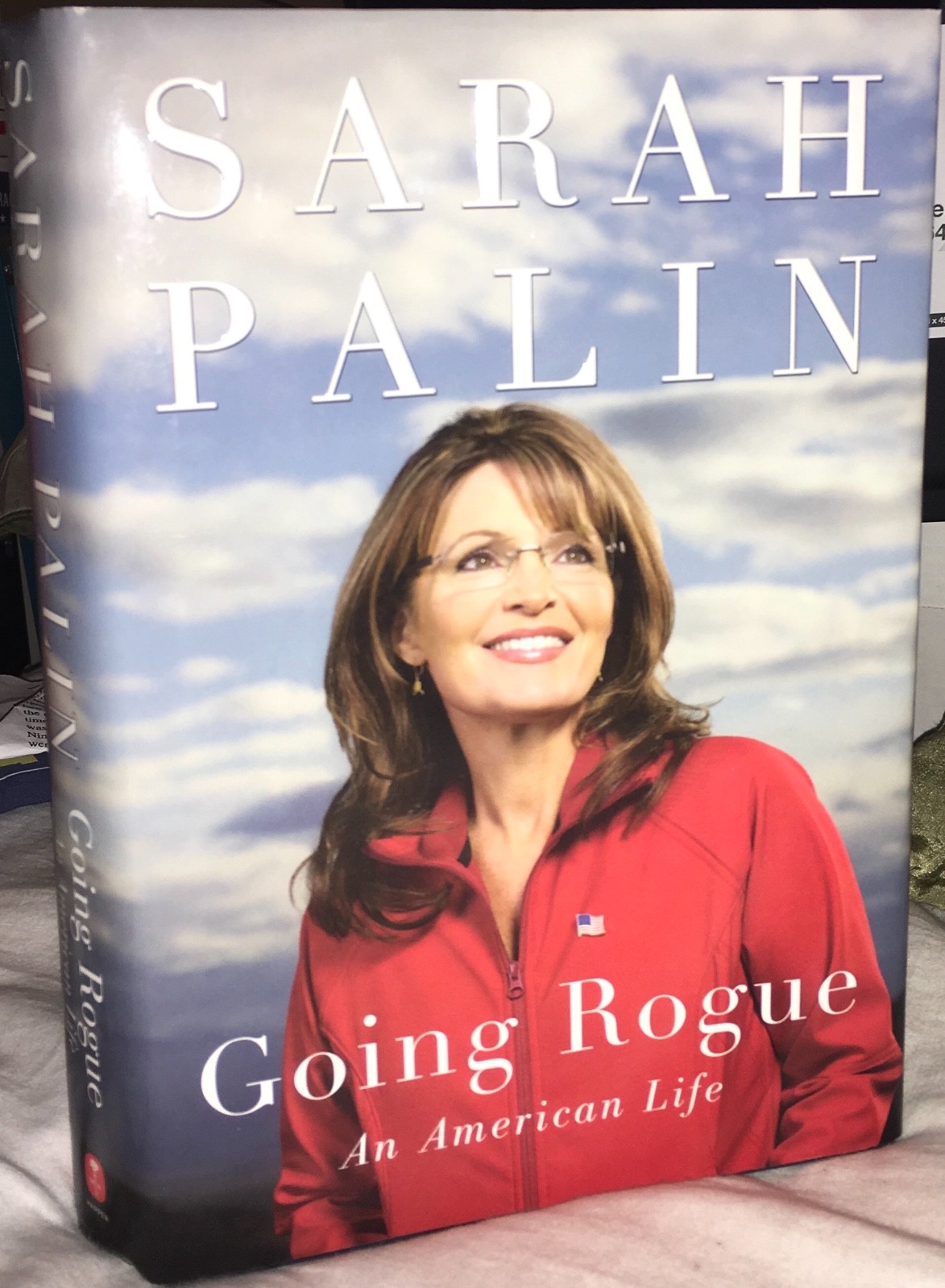 SARAH PALIN Signed Politics Going Rogue BOOK w DJ An American Life 2009 ...