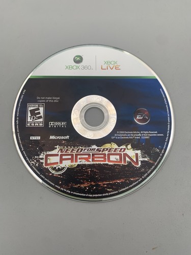 Microsoft Xbox 360 Disc ONLY Need for Speed: Carbon Tested Works | eBay