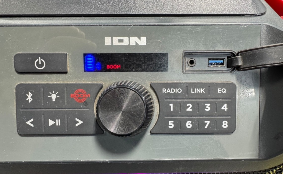 ION Pathfinder 280 120W Portable Wireless Bluetooth All-Weather Speaker ...