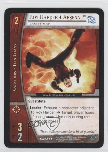 2007 VS System DC World's Finest Roy Harper #DWF-099 3v2 | eBay