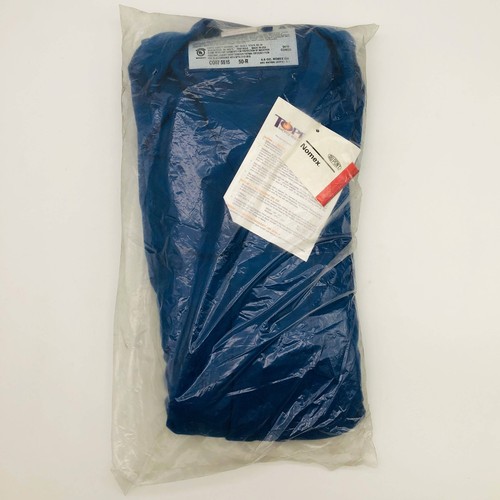 Topps Safety CO075515 Coveralls Size 50-R NOMEX IIIA Unlined Royal Blue ...