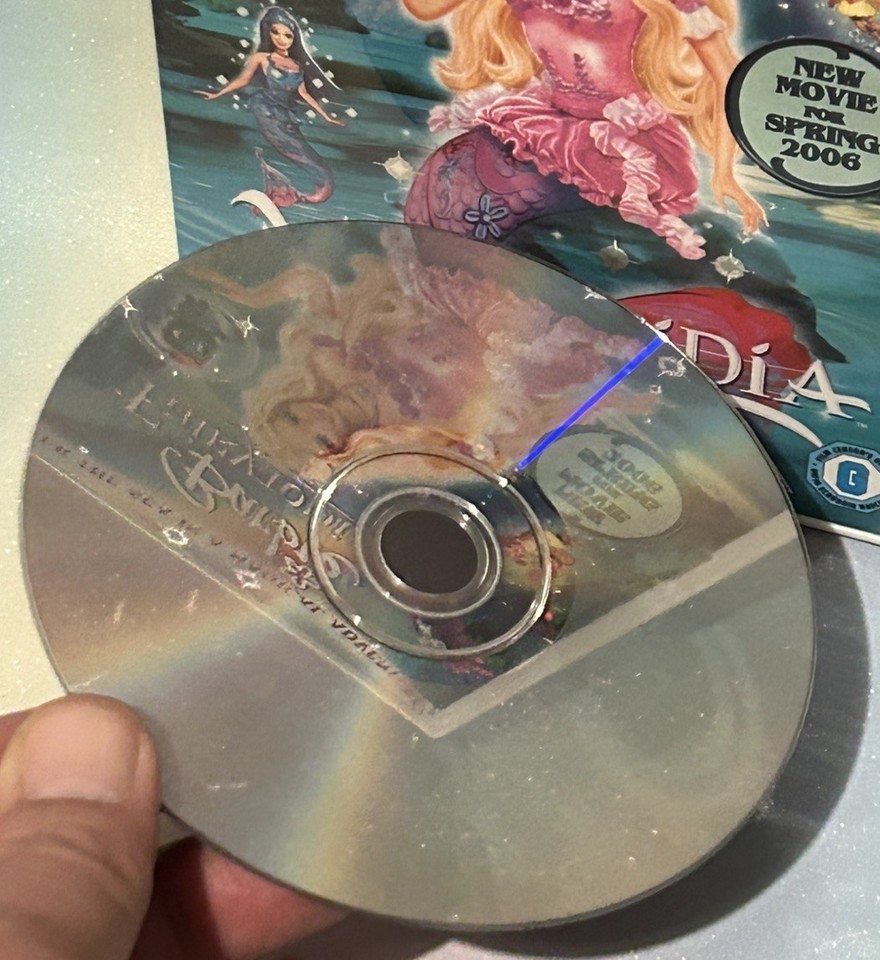 Barbie Fairytopia Mermaidia (2006, DVD) Animated Feature film - UK/R2 ...