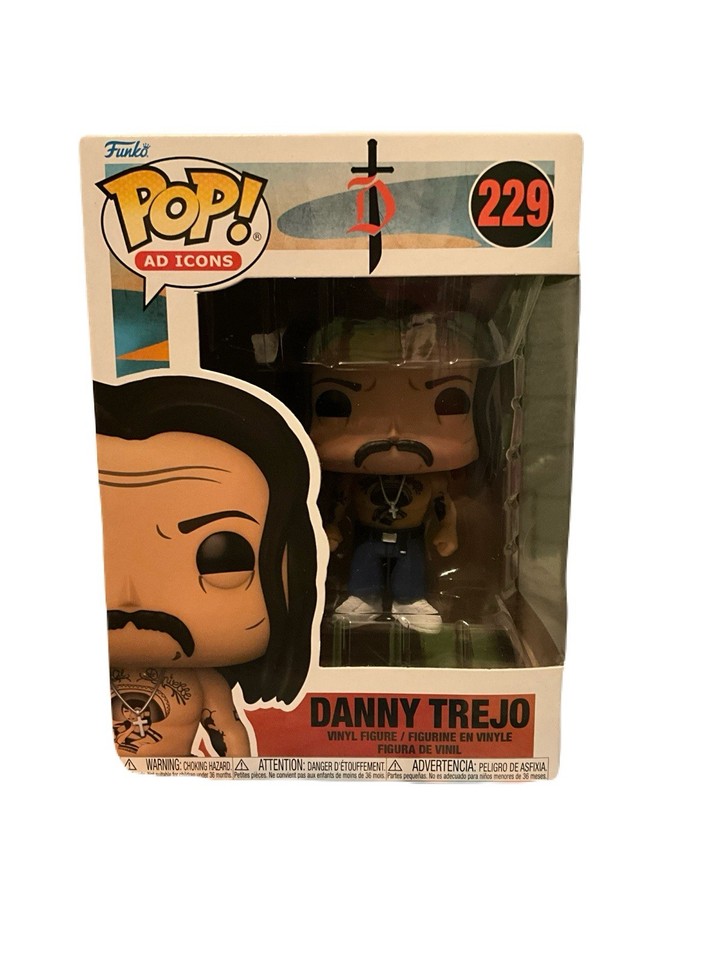 Funko Pop Danny Trejo #229 Ad Icons – Rare Collector’s Vinyl Figure ...