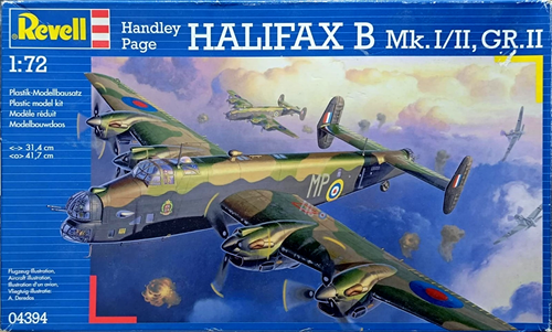Revell 04394 1/72 scale Handley Page Halifax B Mk.I/II, GR.II | eBay