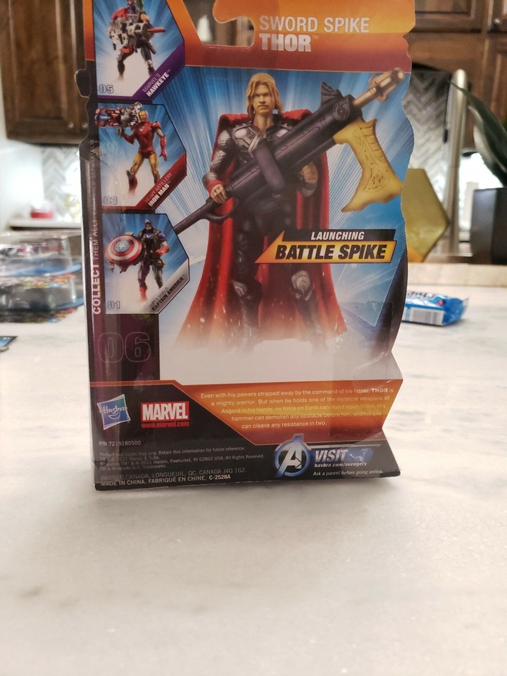 Marvel Avengers Sword Spike Thor 4" inch figure Concept Series Brand ...