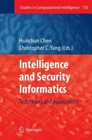 Intelligence and Security Informatics Techniques and Application ...